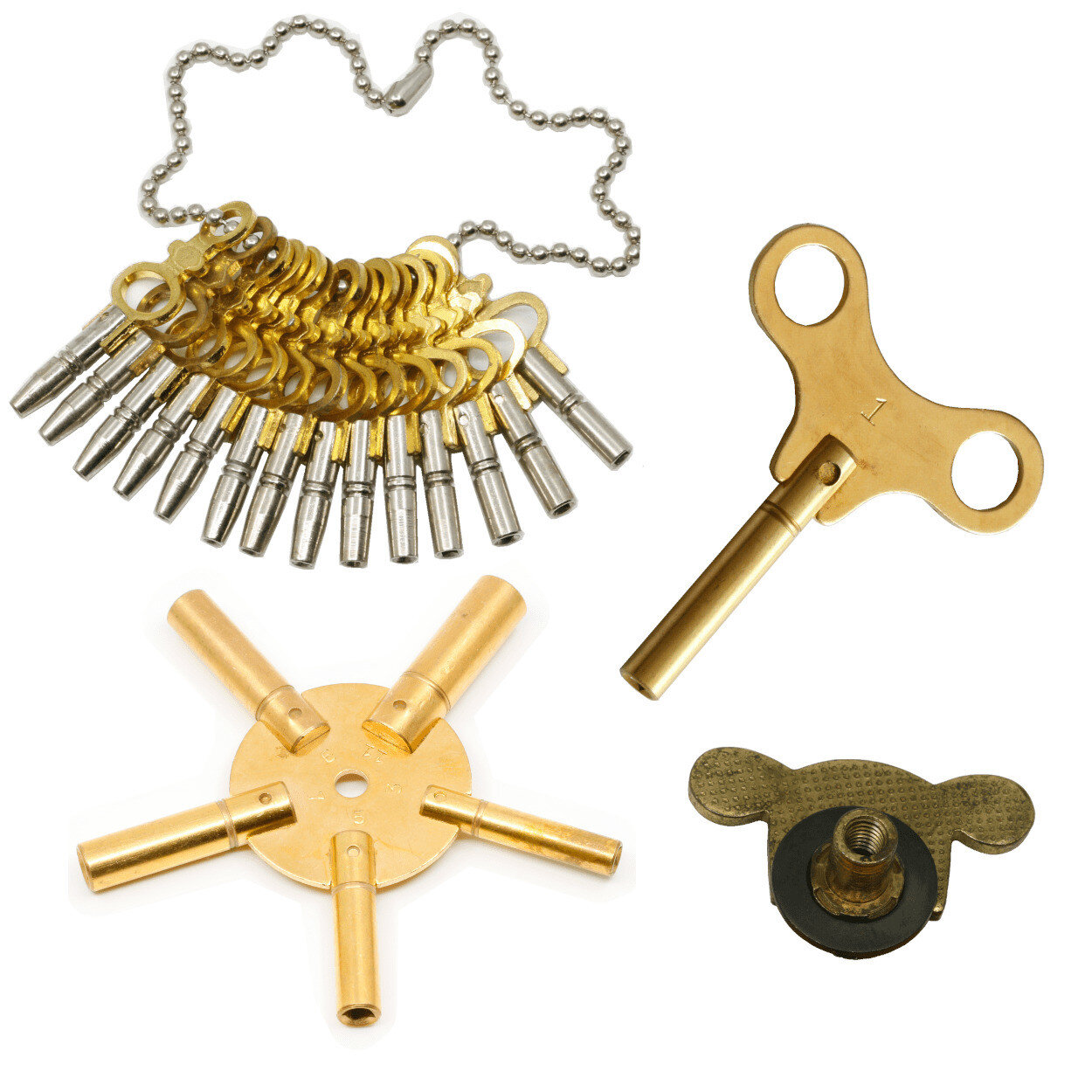 Clock Winding Keys - Master Watch Parts